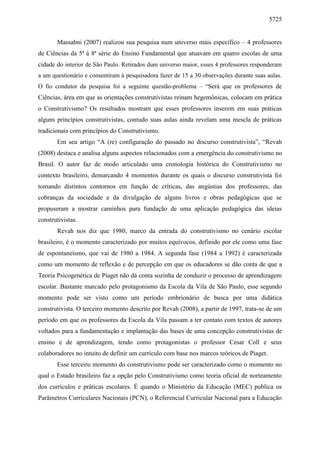 Os slogans construtivistas e os sentidos da sistematização compreensões ...