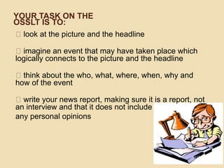 OSSLT PREP- NEWS ARTICLE | PPTX