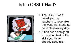 OSSLT presentation (2012) | PPT