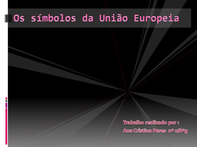 Os símbolos da união europeia | PPT