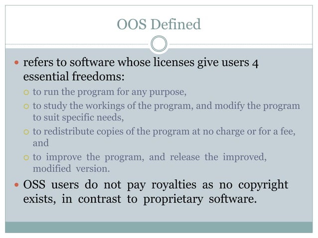 Oss model, lifecycle & development | PDF | Operating Systems | Computer ...