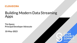 OSSNA Building Modern Data Streaming Apps | PPT
