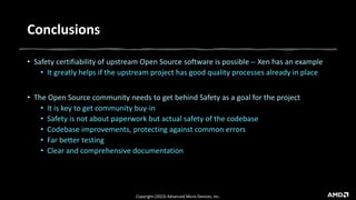 Safety-Certifying Open Source Software: The Case of the Xen Hypervisor | PDF