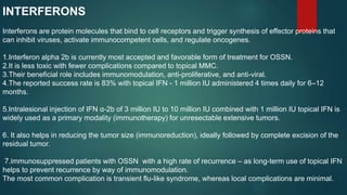 OSSN(ocular surface squamous neoplasia) | PPTX