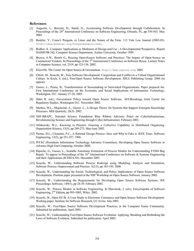 Understanding Continuous Design in F/OSS Projects | PDF | Operating Systems | Computer Software ...