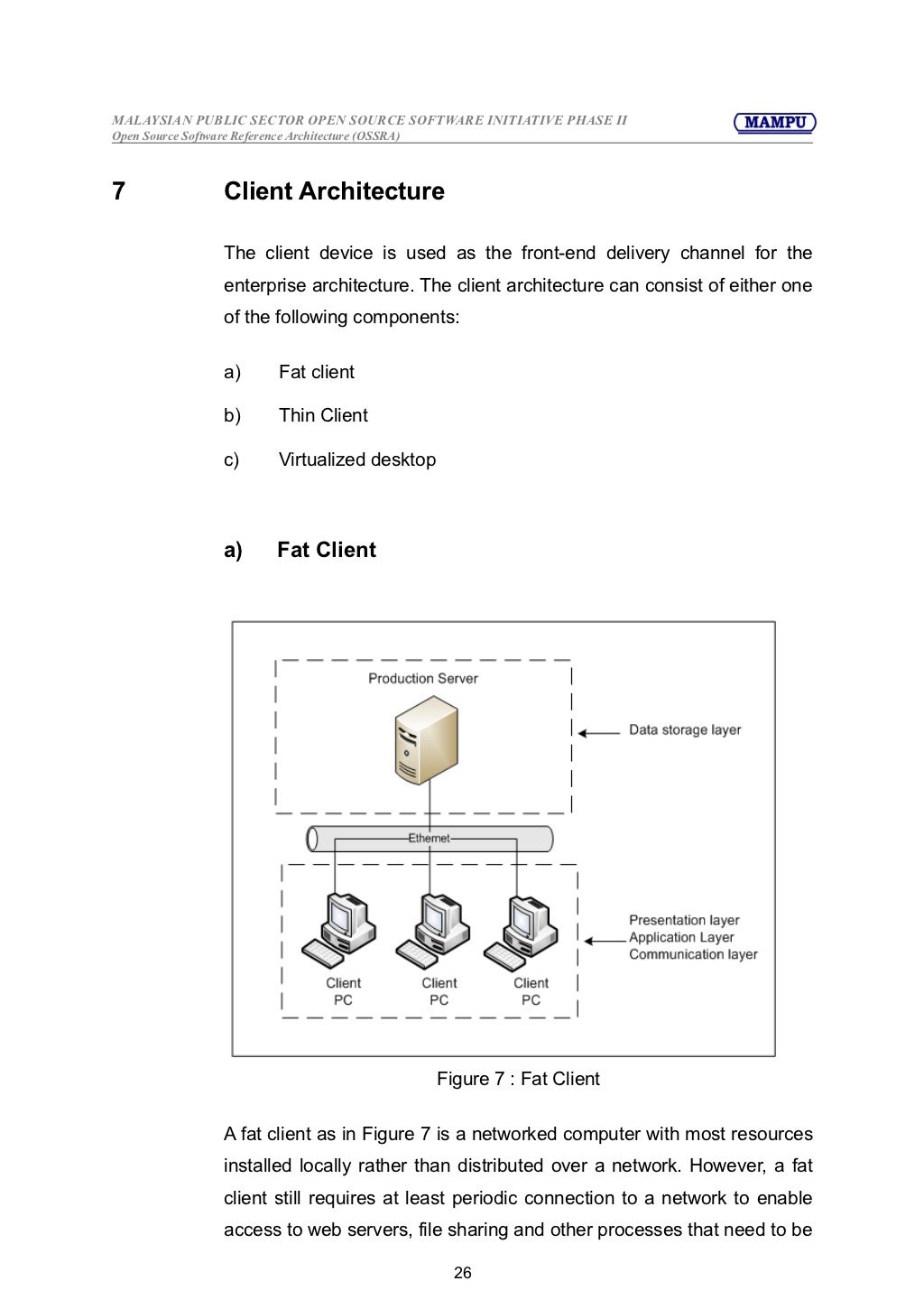 OSS Reference Architecture OSCC MAMPU Malaysia 2008