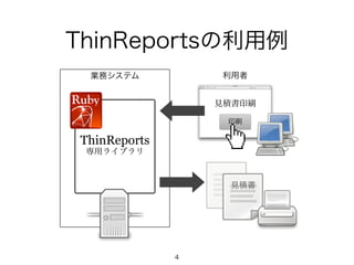 OSS Reporting Solution ThinReports | PPT