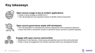 Webinar–2019 Open Source Risk Analysis Report | PDF | Web Development | Internet