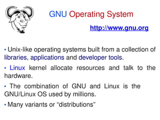 Free/Open Source Software for Science & Engineering | PPT