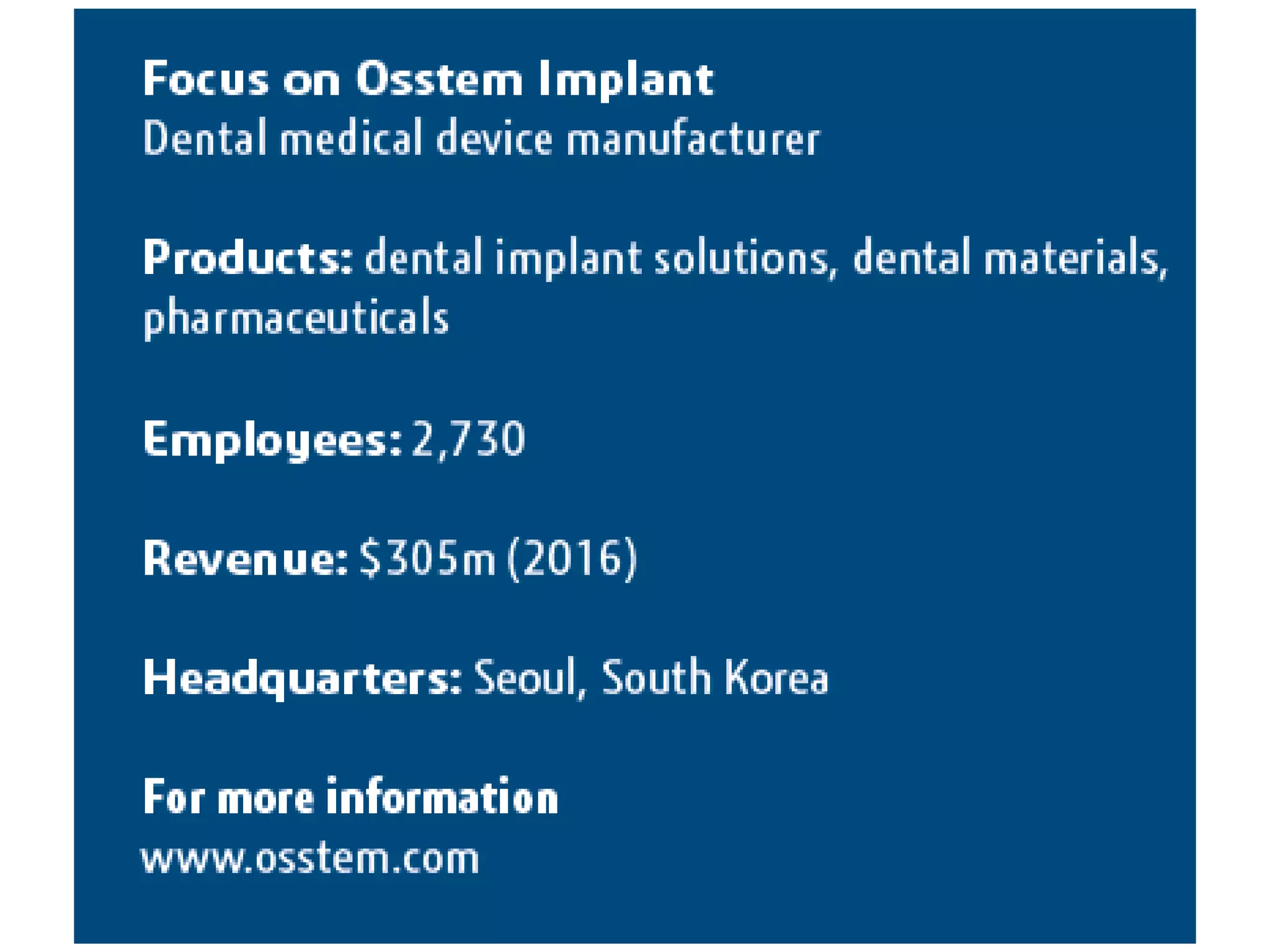 Osstem Dental Implant Seminar | PPT