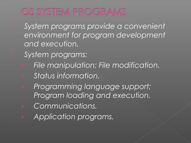 Os structure | PPT