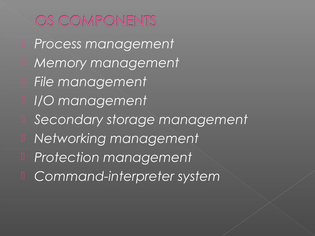 Os structure | PPT