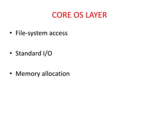 STRUCTURE OF OPERATING SYSTEMS | PPT