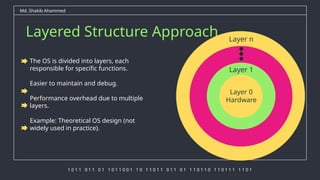 OS Structures ( MS DOS, Solaris Modular) | PPTX