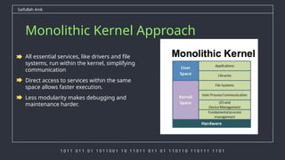 OS Structures ( MS DOS, Solaris Modular) | PPTX