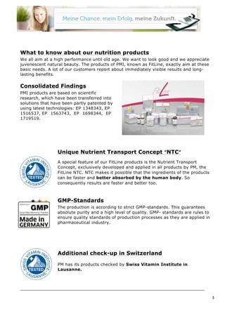 Company Presentation | PDF | Nutrition | Healthy Living