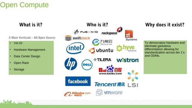 Open Compute and the History of the Open Source Data Center | PPT ...
