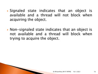 Examples in OS synchronization for UG | PPT