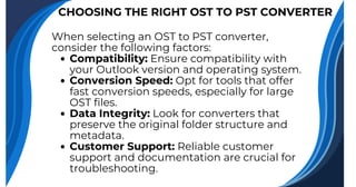 Ost To Pst Converter Tool | Webbyacad Software | PPT