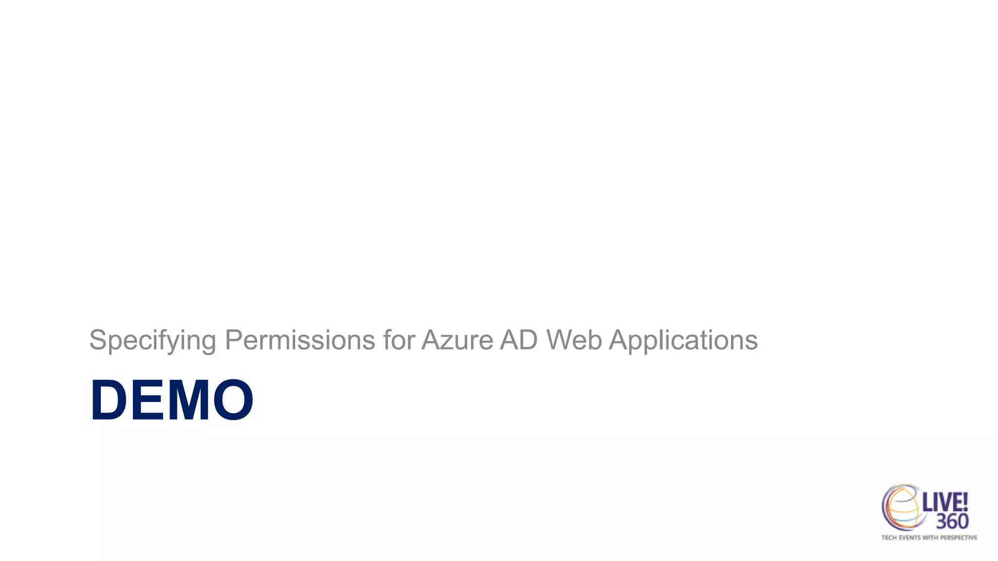 Mastering Modern Authentication and Authorization Techniques for SharePoint, Office 365 and ...