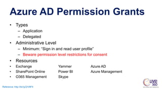 Mastering Modern Authentication and Authorization Techniques for SharePoint, Office 365 and ...