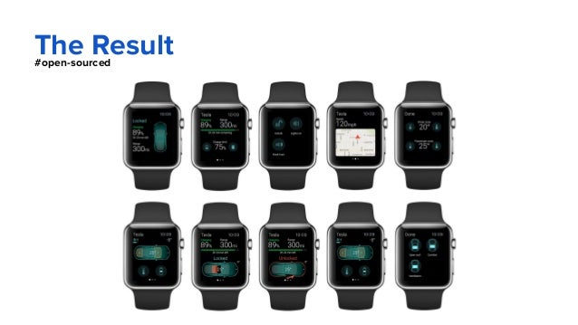 The Making of Tesla Smartwatch Apps