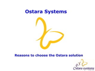 Ostara systems (cafm, cmms) a different approach | PPTX