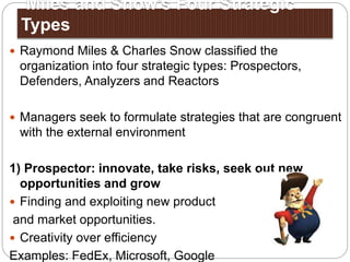 Strategy, organization design and Effectiveness | PPTX