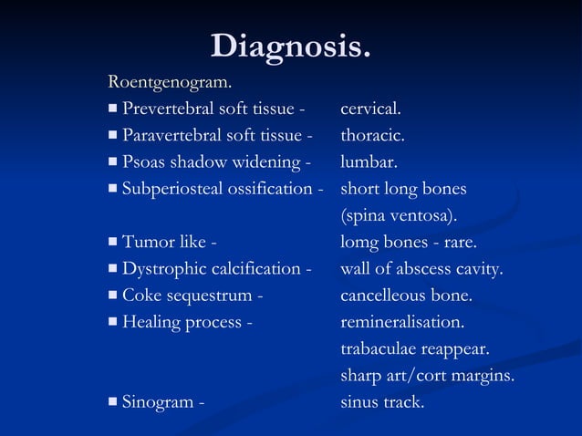 Osteo articular tuberculosis -1 | PPT
