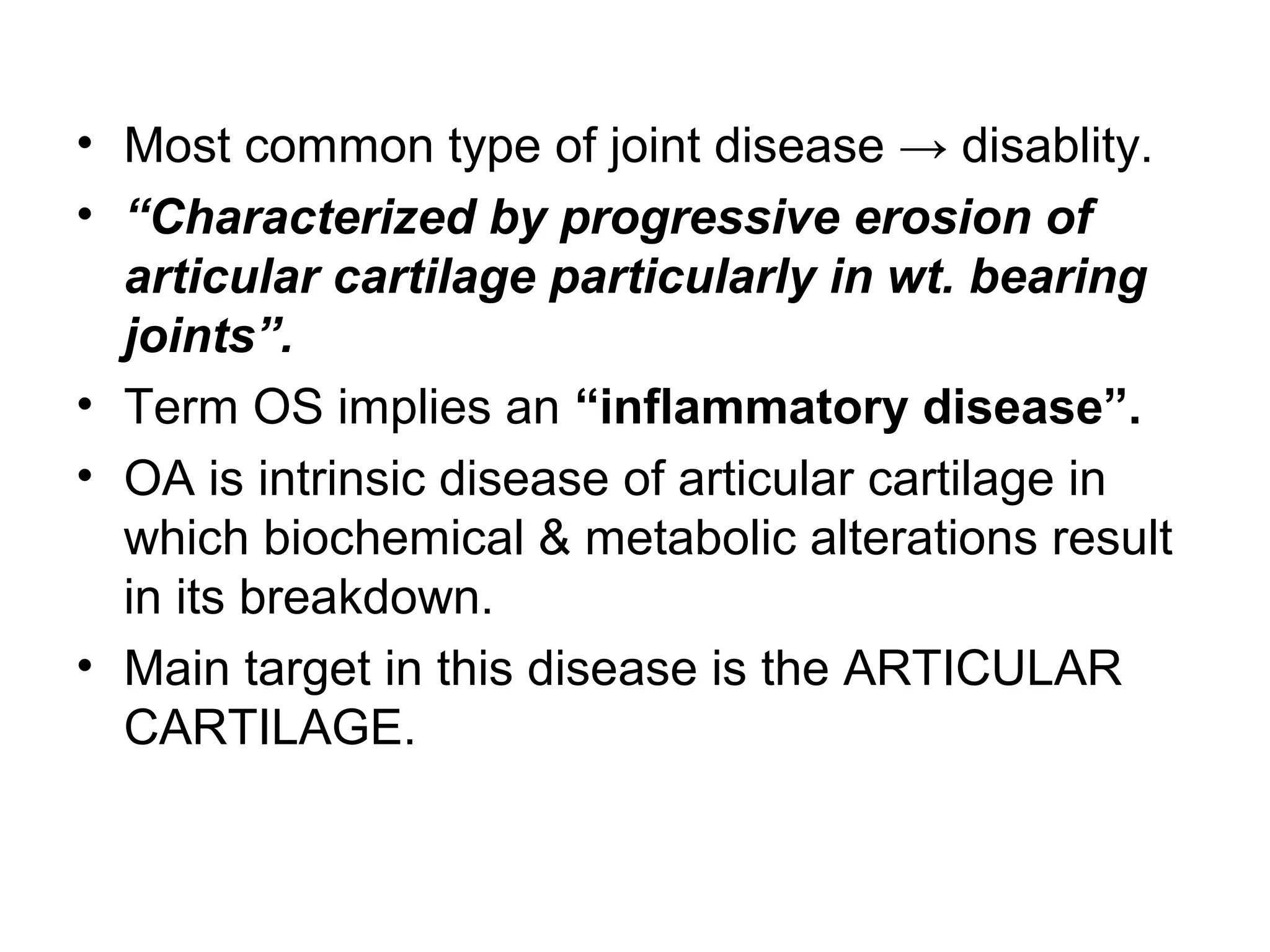 Osteoarth & Rheumatoid arthritis | PPT