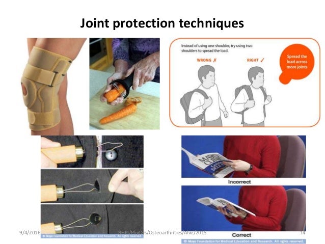 Occupational Therapy for Osteoarthrities