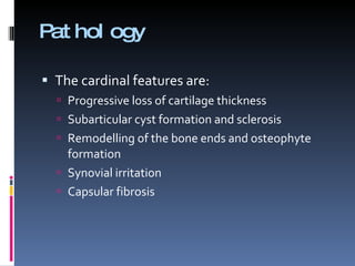 Osteoarthritis | PPT