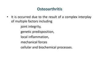 Osteoarthritis a disease in bone .pptx