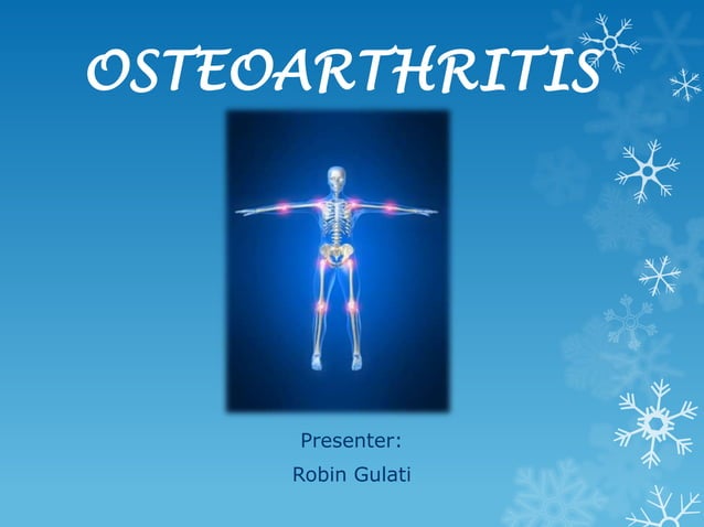 Osteoarthritis | PPTX
