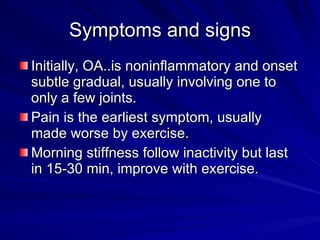 Osteoarthritis | PPT