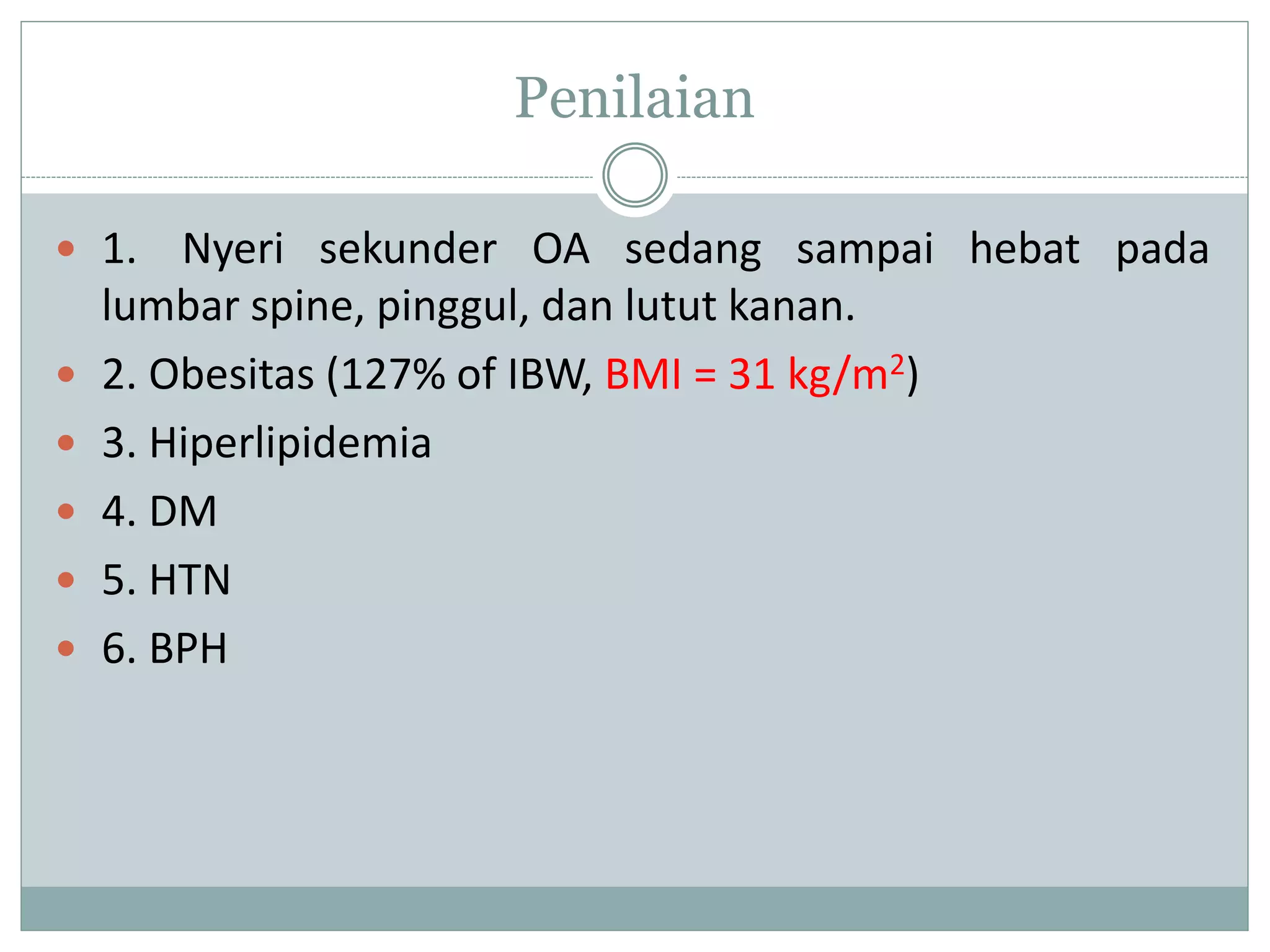 Osteoarthritis | PPTX