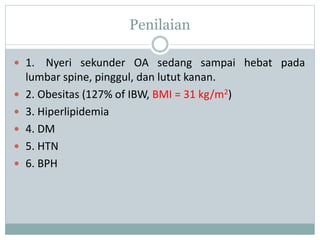 Osteoarthritis | PPTX