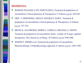 Osteoarthritis | PPT | Bone and Joint Conditions | Diseases and Conditions