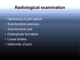 Osteoarthritis | ODP