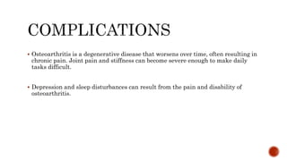 osteoarthritis.ppt easy way to prepared. | PPTX | Bone and Joint Conditions | Diseases and ...