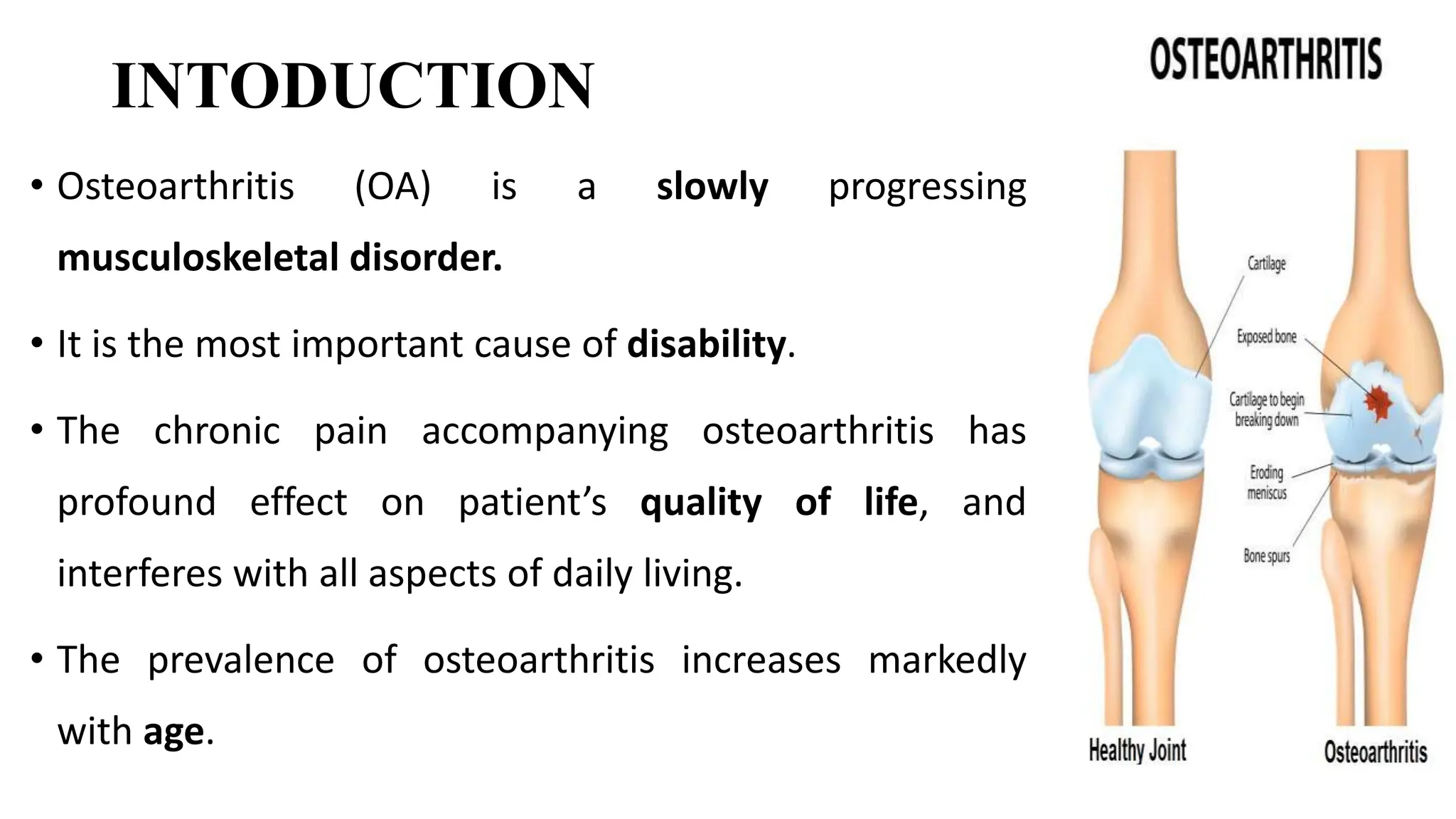 Musculoskeletal Disorders Osteoarthritis Pptx
