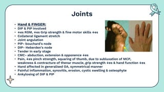 physiotherapy assessment & management in arthritis.pptx