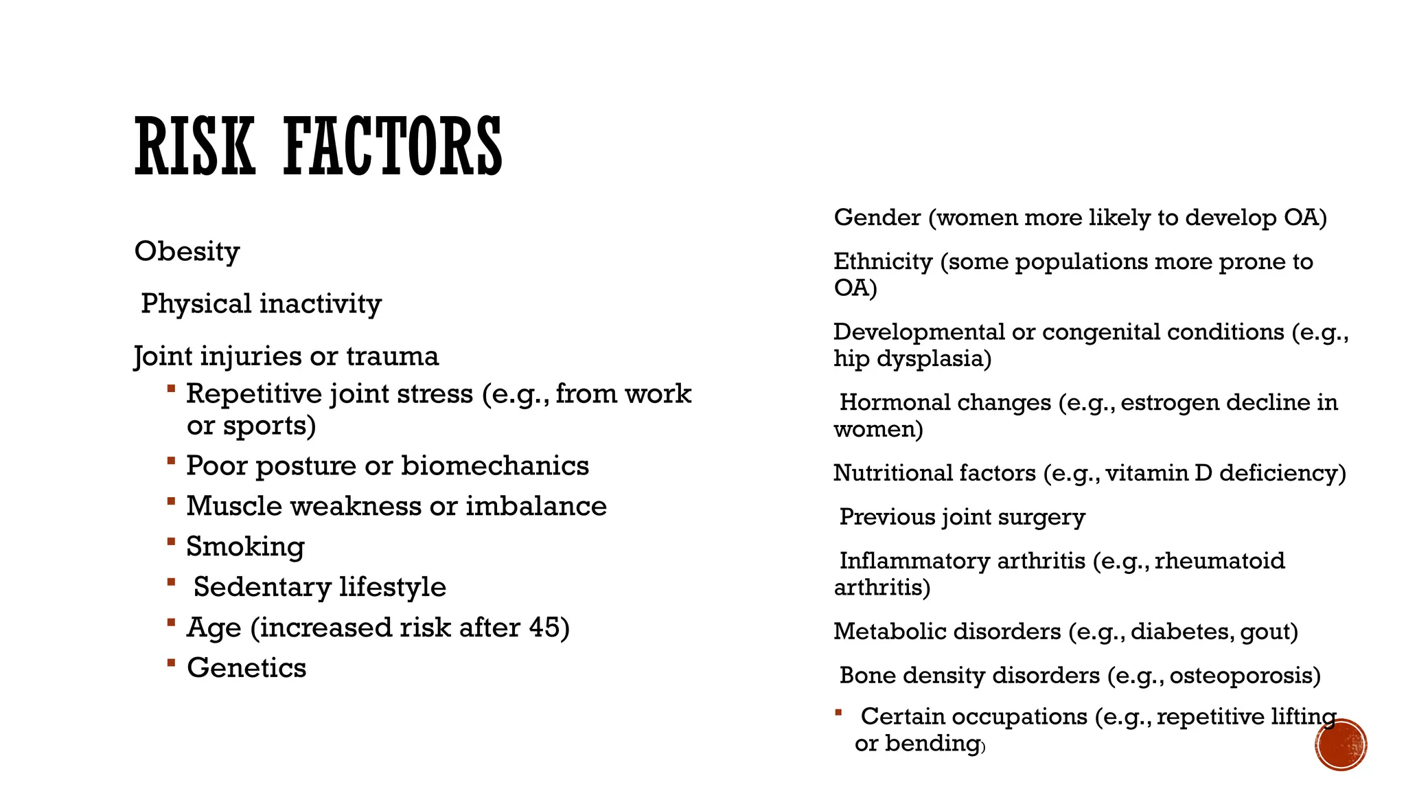 Osteoarthritis (Musculoskeletal deformities).pptx