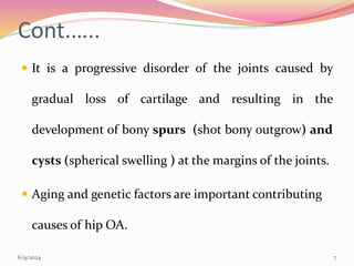 osteoarthritis of the hip and medical management .pdf