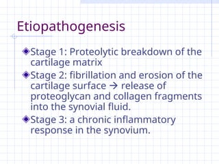OSTEOARTHRITIS in depth review in orthopaedic .ppt