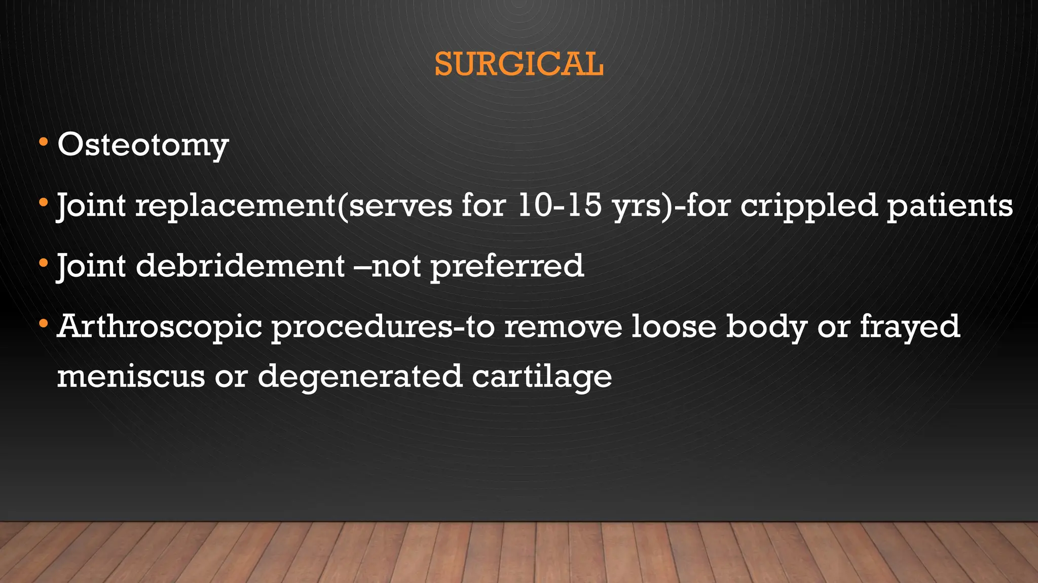 OSTEOARTHRITIS PATHOLOGY AND ORTHOPEDICS | PPTX