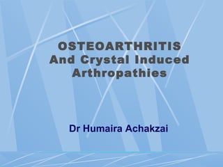 Osteoarthritis ngilizce (4) | PPT