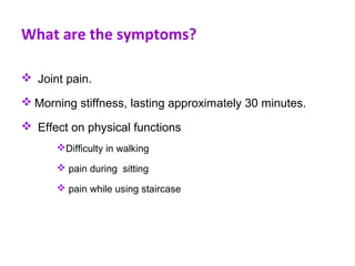 Osteoarthritis patient-education | PPT