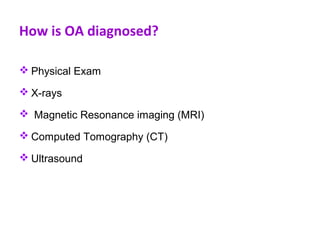 Osteoarthritis patient-education | PPT