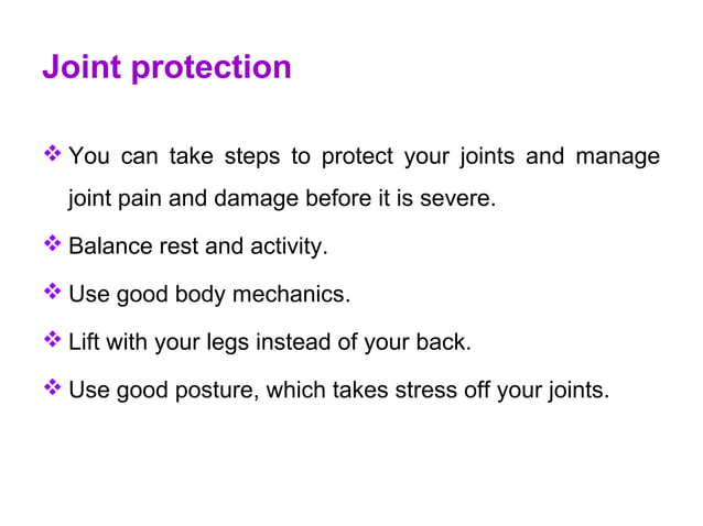 Osteoarthritis patient-education | PPT | Bone and Joint Conditions ...